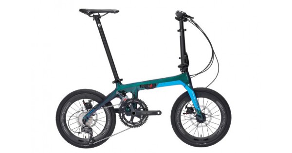 JAVA X1 18速 16吋 碳纖摺疊單車